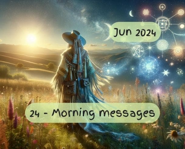 24 Morning messages Jun 24, 2024 - Treasury of Sacred Knowledge