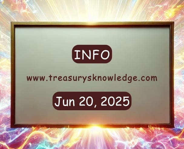 INFO June 20, 2025 - Treasury of Sacred Knowledge